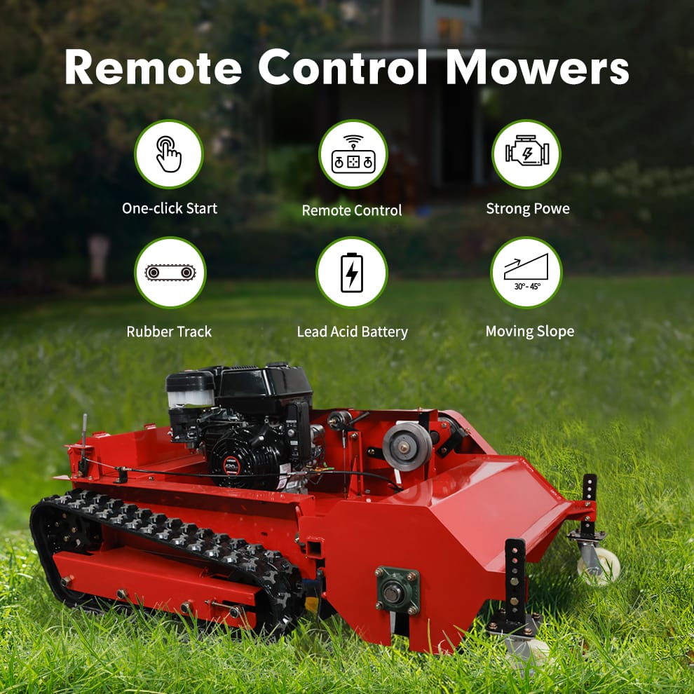 remote control lawn mower manufacturers